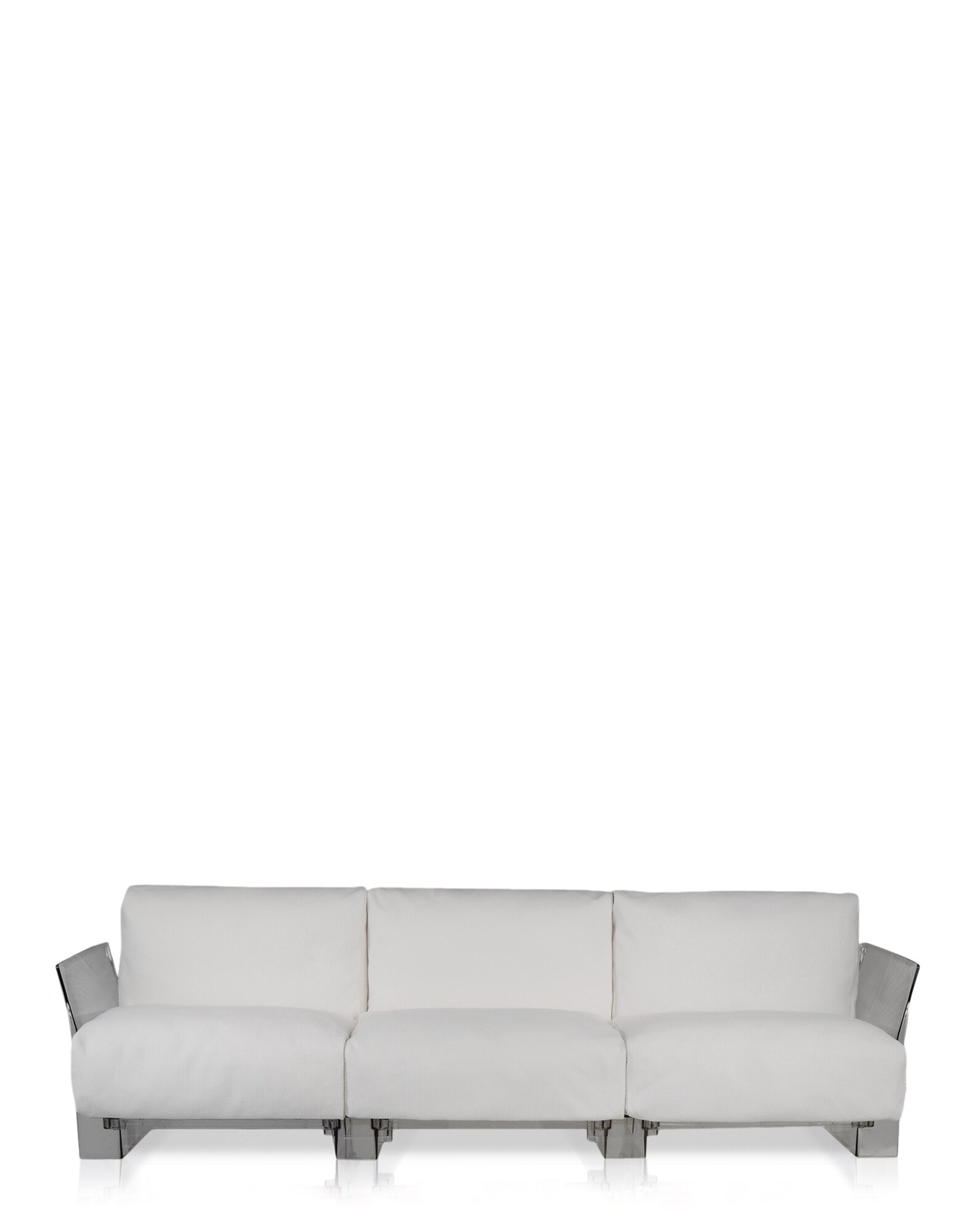 Диван Pop трехсекционный белый Kartell 7043/20 - купить в официальном ...